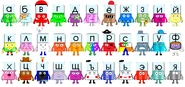 Russian | Alphablocks into the Different Languages Wiki | Fandom