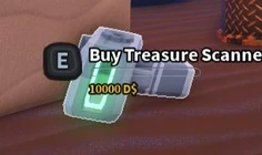 Treasure scanner | Dig It Roblox Wiki | Fandom