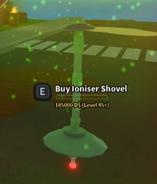 Ioniser Shovel | Dig It Roblox Wiki | Fandom