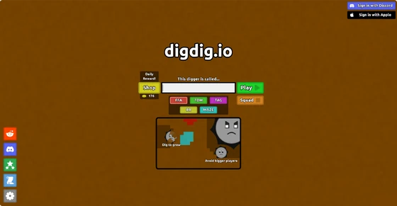 游戏界面 | Digdig.io 中文维基 | Fandom