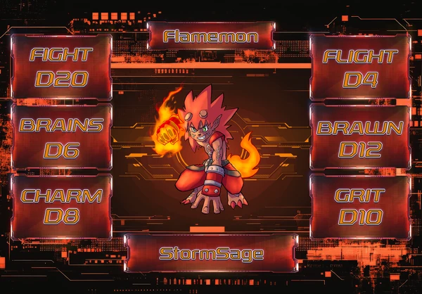 Flamemon | Digi-Destiny Wiki | Fandom