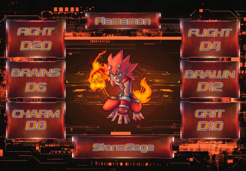 Flamemon | Digi-Destiny Wiki | Fandom