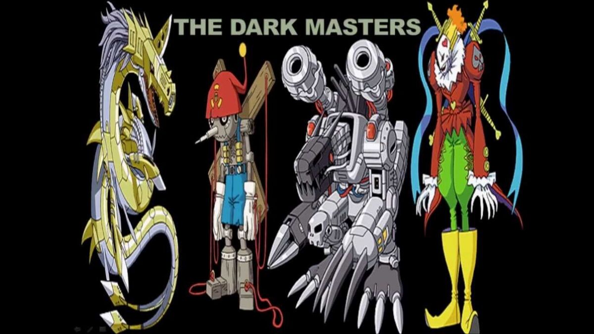 Dark Masters | Digimon Adventure anime English Dub Wiki | Fandom