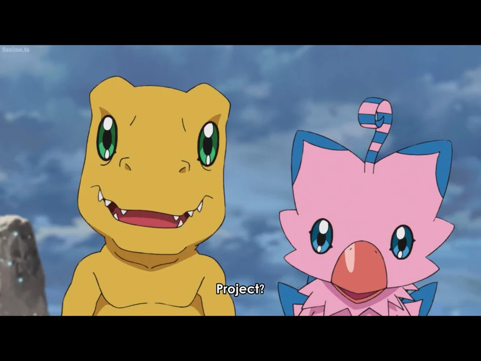 Agumon E Biyomon