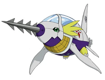 digimon submarinemon coloring pages