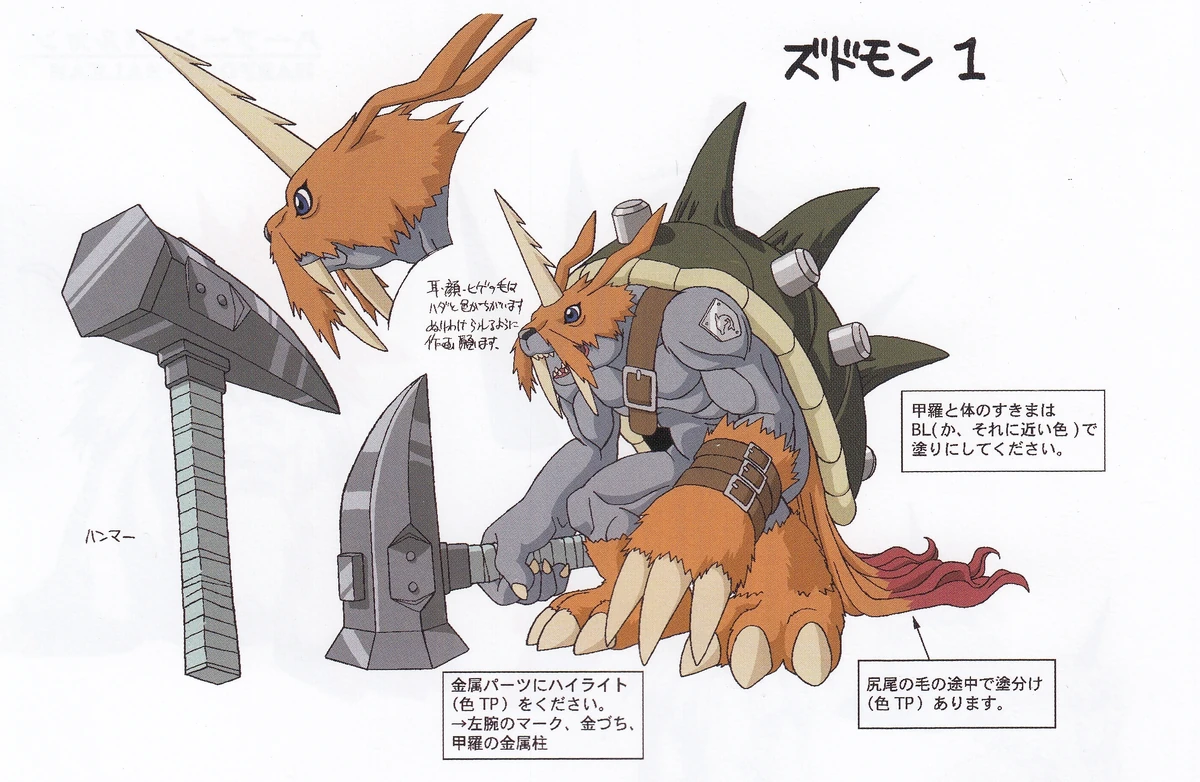 Zudomon/Gallery | Digimon Adventure Wiki | Fandom