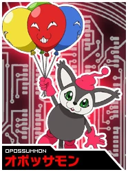 Opossummon | Digimon Xros Wars Wiki | Fandom