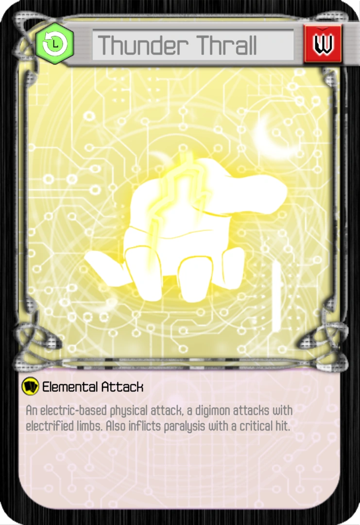 Thunder Thrall | Digimon Arcana Wiki | Fandom