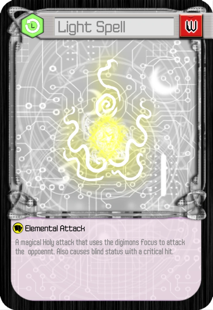 Light Spell | Digimon Arcana Wiki | Fandom