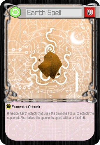 Earth Spell | Digimon Arcana Wiki | Fandom