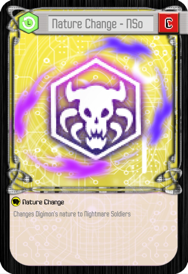 Nature Change- Nightmare Soldiers | Digimon Arcana Wiki | Fandom