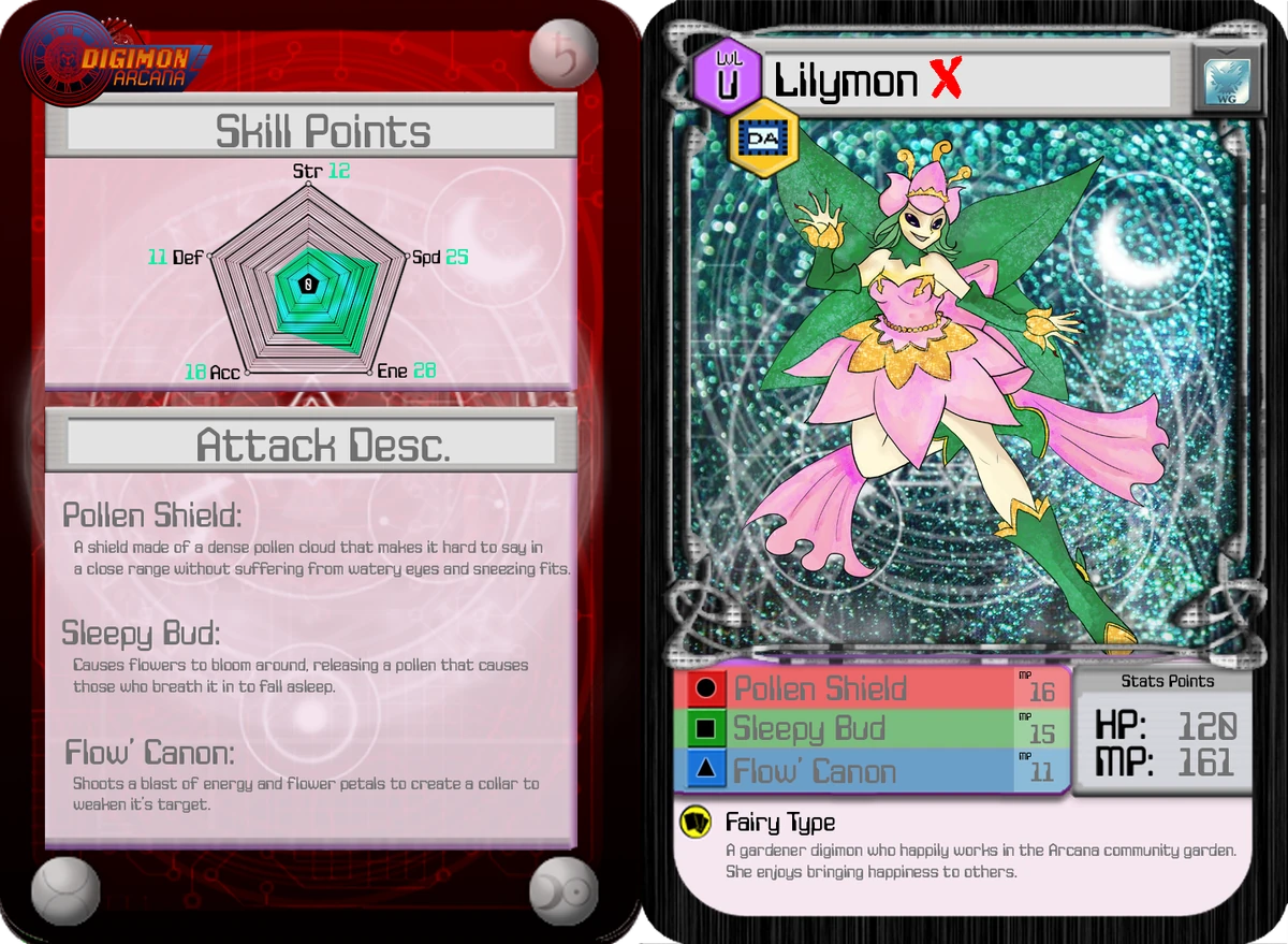 Lilymon X | Digimon Arcana Wiki | Fandom