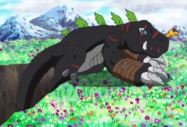 DarkTyrannomon | Digimon Fusion Wiki | Fandom