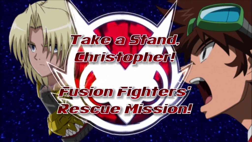 Take a Stand, Christopher! Fusion Fighters' Rescue Mission! | Digimon ...