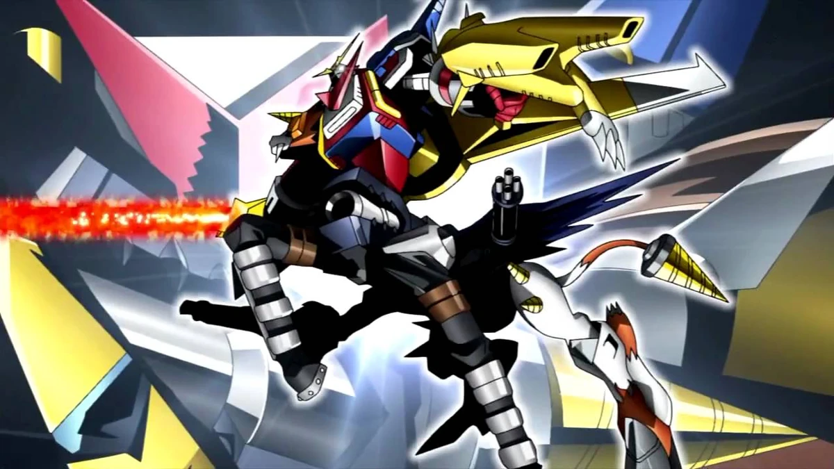 Shoutmon X5B | Digimon Fusion Wiki | Fandom