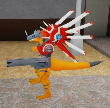 RizeGreymon | Digimon Masters Roblox Wiki | Fandom
