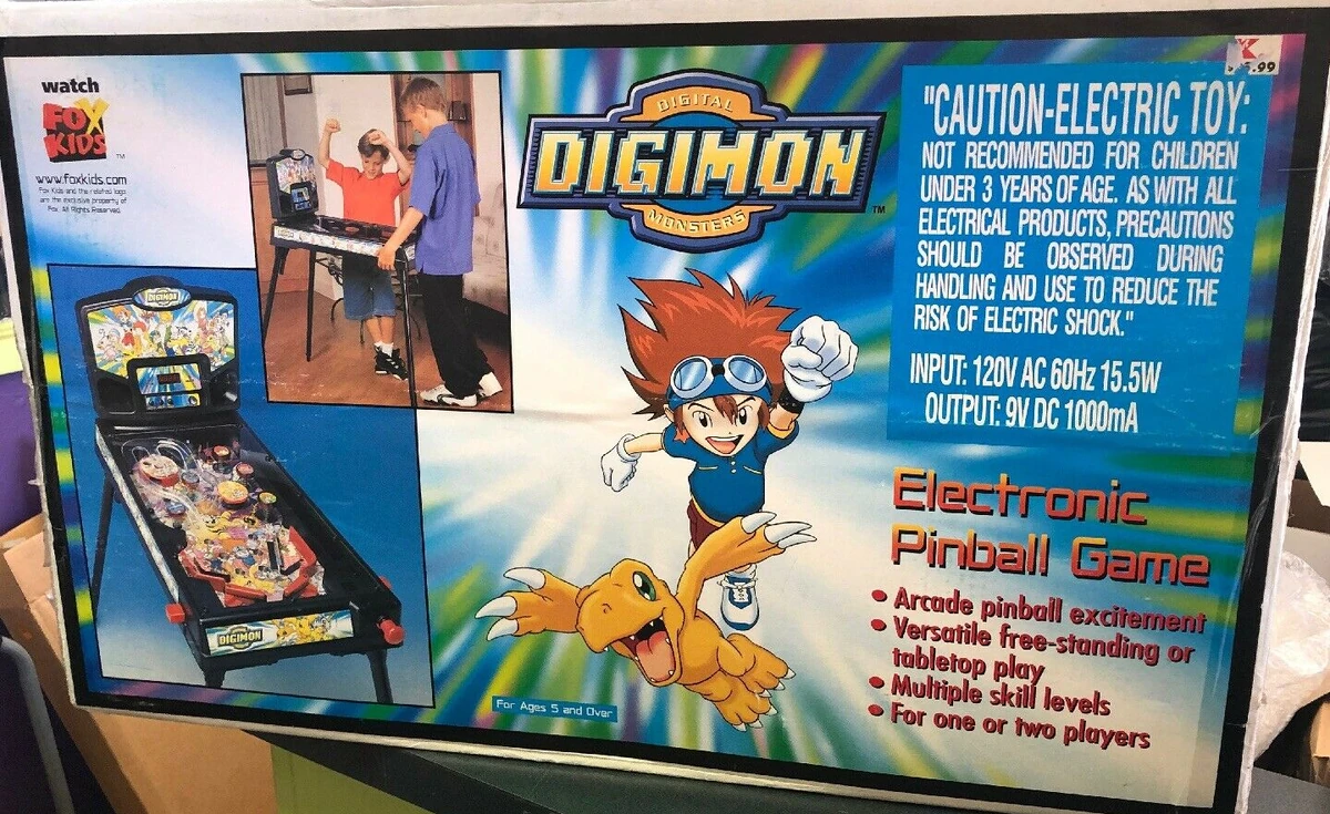 Digimon Pinball Machine | Digimon Merchandise Wiki | Fandom