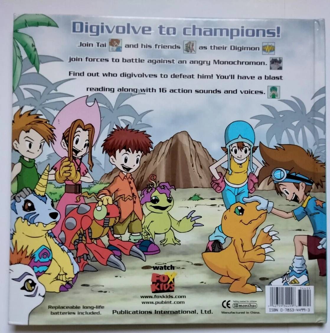 Digimon Play-A-Sound Book | Digimon Merchandise Wiki | Fandom