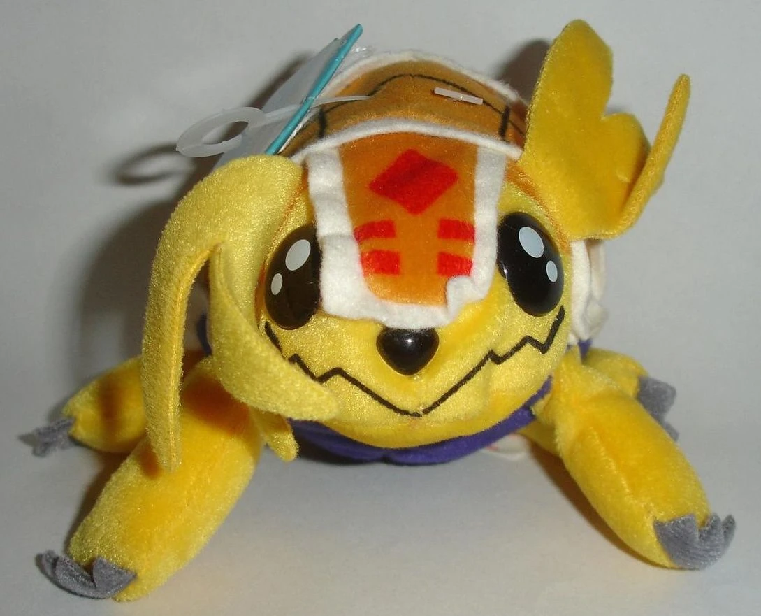 Armadillomon/Armadimon Beanie Plush | Digimon Merchandise Wiki | Fandom