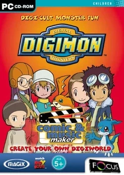 Digimon Comic & Music Maker | Digimon Merchandise Wiki | Fandom