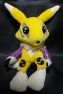 Renamon Kuta Chara Beanie Plush | Digimon Merchandise Wiki | Fandom