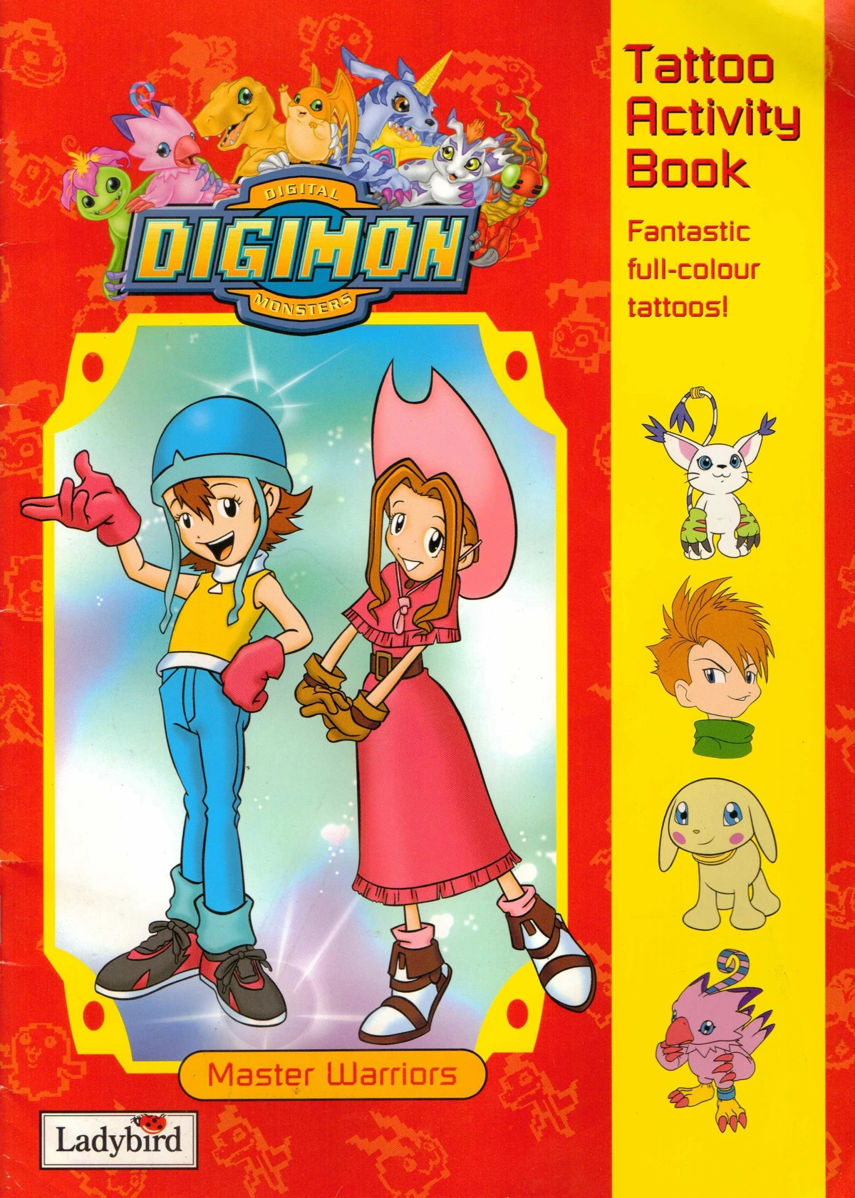 Tattoo Activity Books | Digimon Merchandise Wiki | Fandom