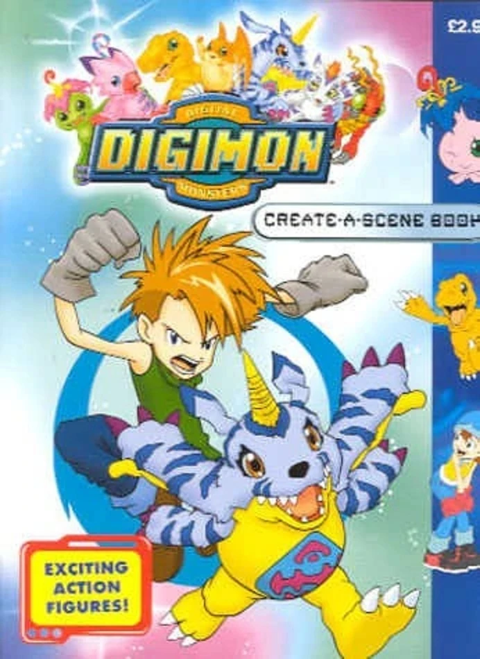 Digimon create a scene Book | Digimon Merchandise Wiki | Fandom