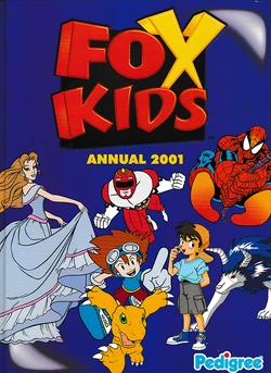 Fox Kids Annual 2001 | Digimon Merchandise Wiki | Fandom