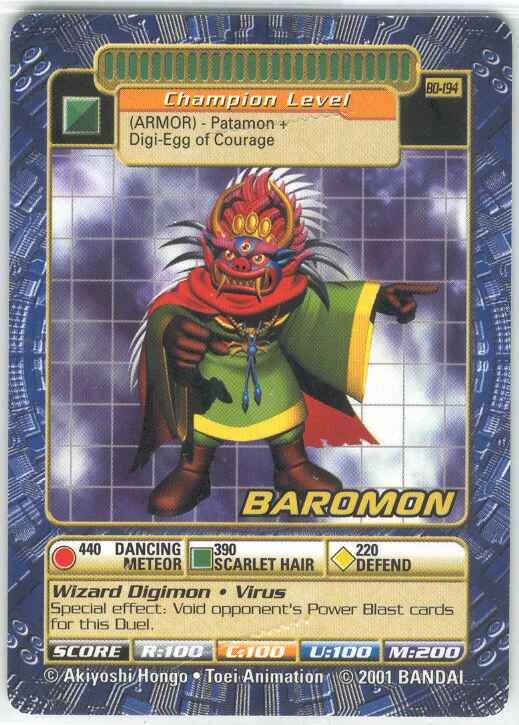 Card:Baromon | DigimonWiki | Fandom