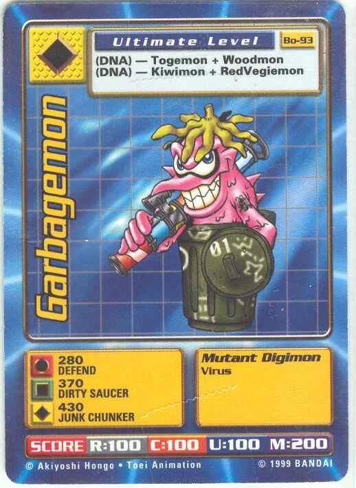 Card:Garbagemon | DigimonWiki | Fandom