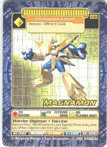 Card:Magnamon | DigimonWiki | Fandom