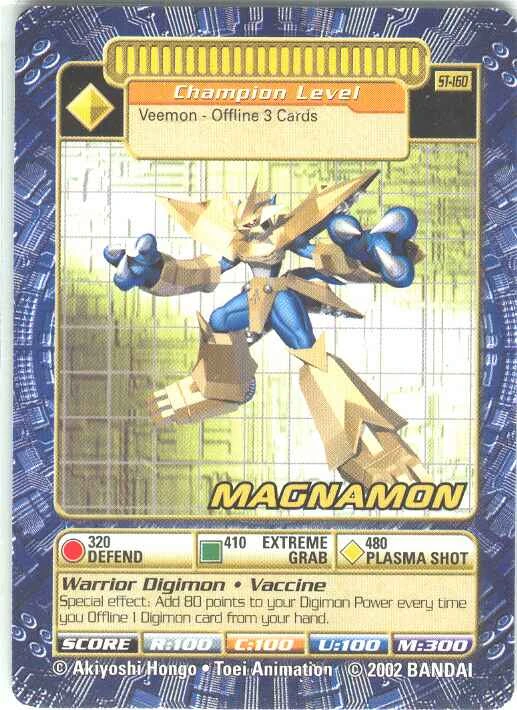 Magnamon Card