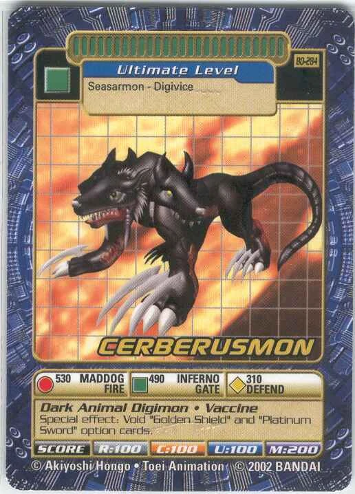 Card:Cerberusmon | DigimonWiki | Fandom