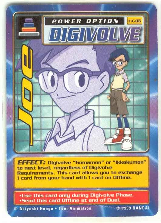 Card:Joe | DigimonWiki | Fandom