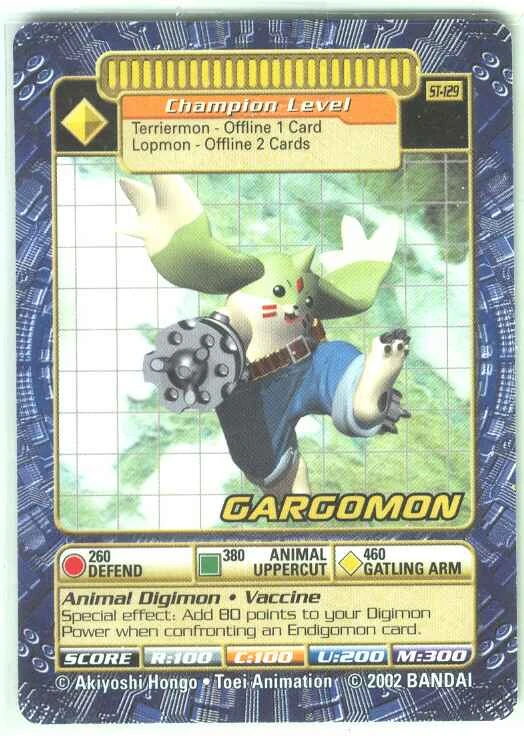 Card:Gargomon | DigimonWiki | Fandom