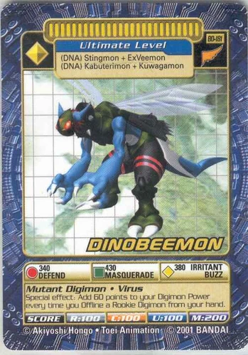 Card:Dinobeemon | DigimonWiki | Fandom