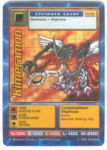 Card:Kimeramon | DigimonWiki | Fandom