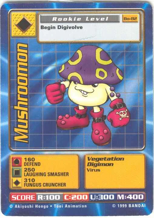 Card:Mushroomon | DigimonWiki | Fandom