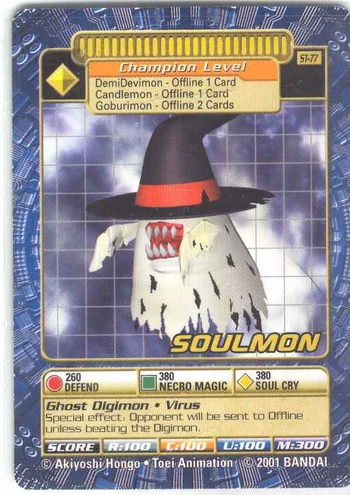 Card:Soulmon | DigimonWiki | Fandom