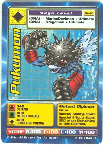 Card:Pukumon | DigimonWiki | Fandom