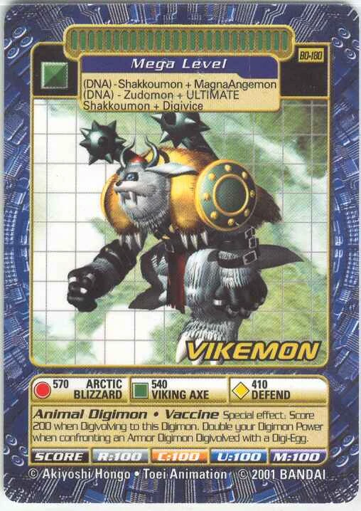 Card:Vikemon | DigimonWiki | Fandom
