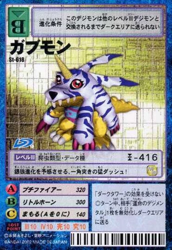 Card:Gabumon | DigimonWiki | Fandom