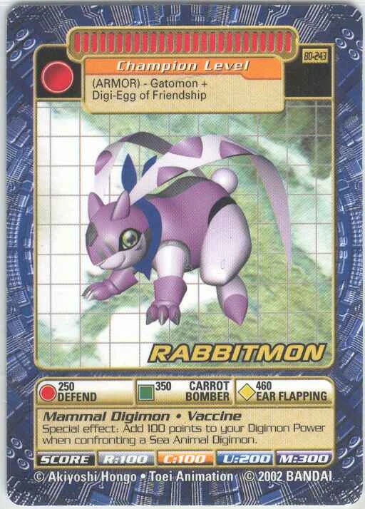 Card:Rabbitmon | DigimonWiki | Fandom