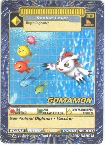 Card:Gomamon | DigimonWiki | Fandom