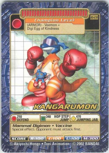 Card:Kangarumon | DigimonWiki | Fandom
