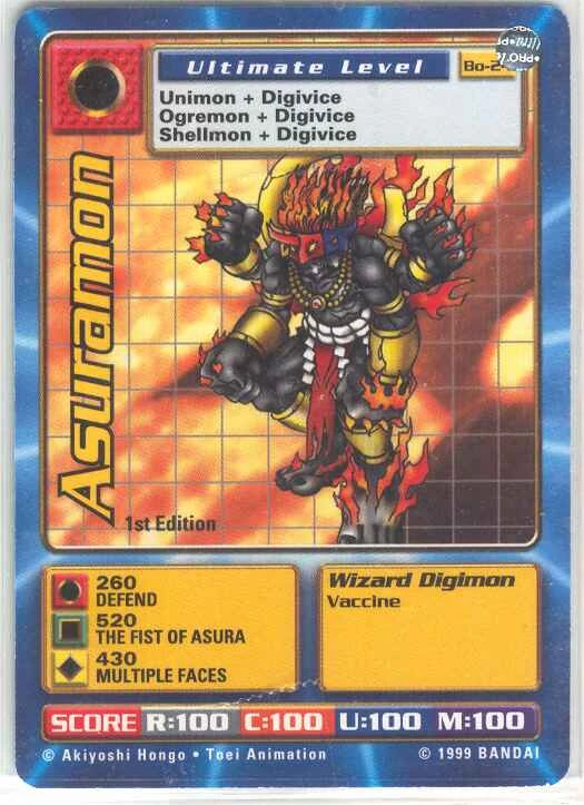 Card:Asuramon | DigimonWiki | Fandom