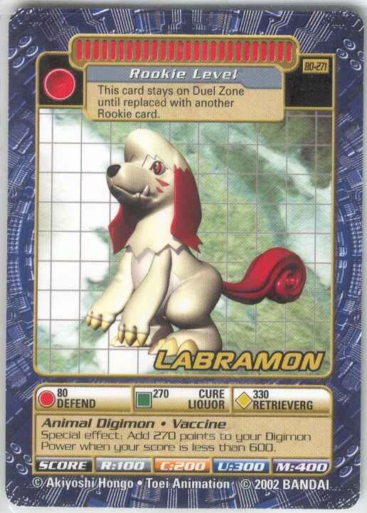 Card:Labramon | DigimonWiki | Fandom