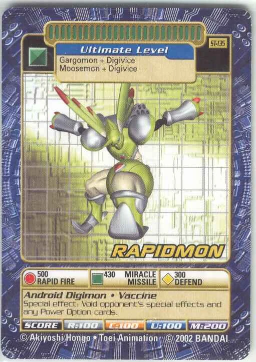 Card:Rapidmon | DigimonWiki | Fandom