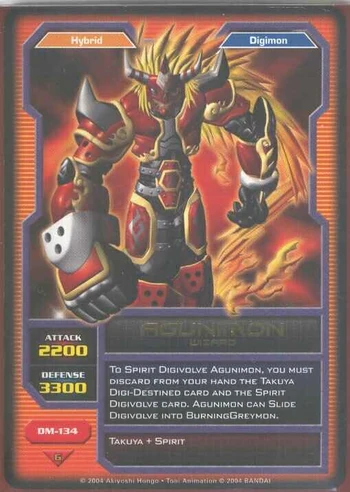 Card:Agunimon | DigimonWiki | Fandom