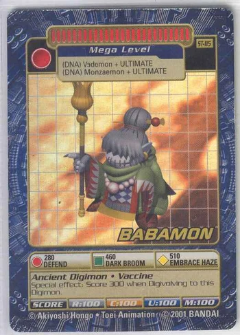 Card:Babamon | DigimonWiki | Fandom